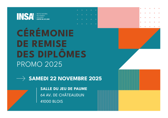 Remise des diplômes 2025 - INSA CVL